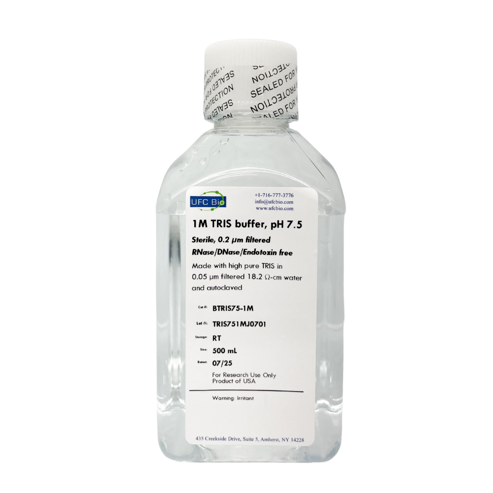 1M Tris Buffer, pH 7.5 - 500 mL