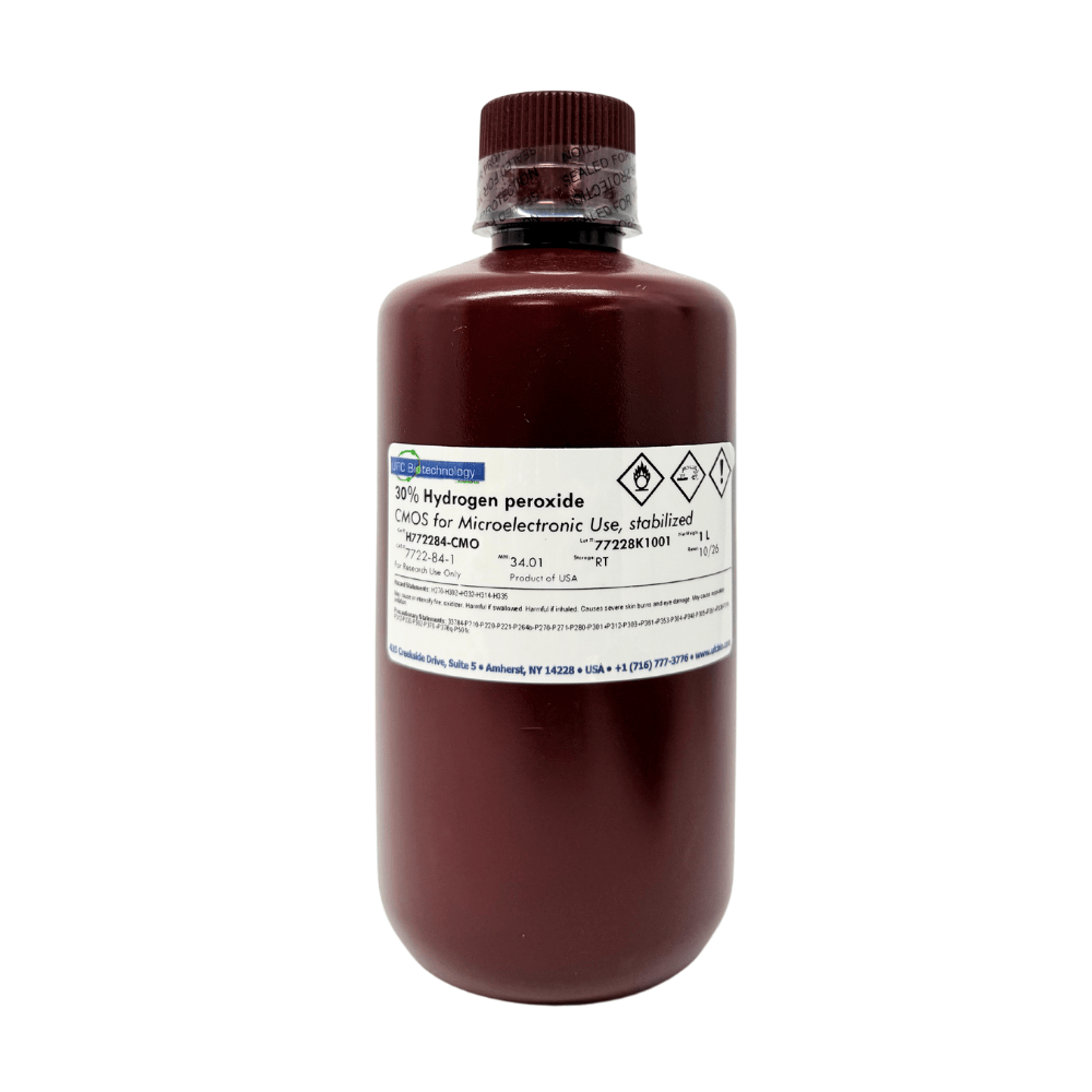 Hydrogen Peroxide 30% Stabilized - CMOS for Microelectronic Use – UFCBIO